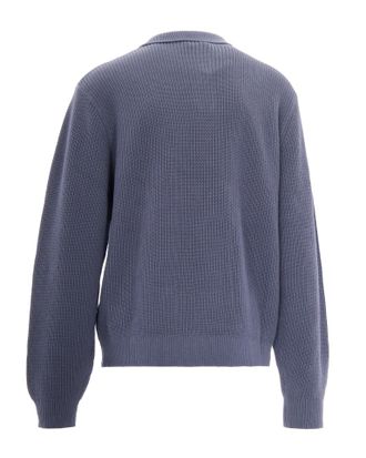 Carhartt Work in Progress Mens Polo Shirt Miles Shady Blue Cotton Knit T-shirts And Polos