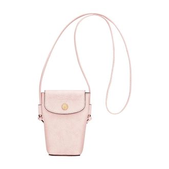 Longchamp Femme, Sacs, Rose, Taille: ONE Size Epure Phone Case with Strap