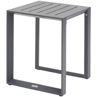 Hesperide Hesperide - Table d appoint carr&eacute;e Allure graphite 44 x 44 x 55cm en aluminium - Hesp&eacute;ride