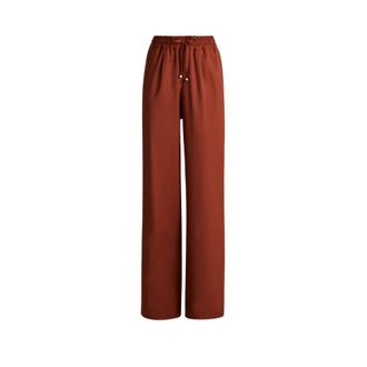 Kiton Weite Wollhose - - Trousers - Damen - Braun - M