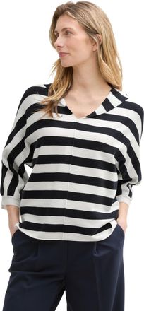 Tom Tailor T-Shirt aus Bio-Baumwolle, Big floral Shapes Design, L