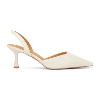 Kazar Cutout-Pumps mit offener Oberseite und offenen Fersen - - Shoes - Damen - Wei&szlig; - 35 EU