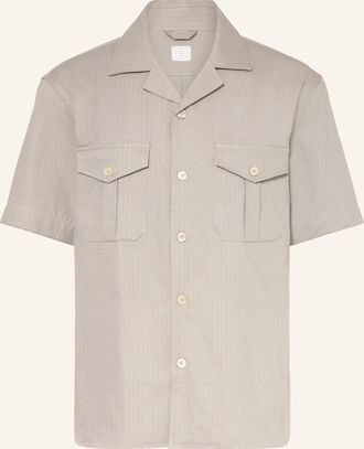 Eleventy Eleventy Kurzarm-Hemd Regular Fit gruen