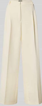 s.Oliver Black Label Regular Fit Bundfaltenhose mit weitem Bein