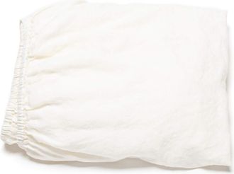 LinenMe 100% Leinen Gewaschene Spannbettlaken 140 x 200 cm - Bettwäsche Bettlaken mit Gummizug - Sommerbettwäsche, Spannbetttuch, Fitted Sheet 140x200 - Aus W