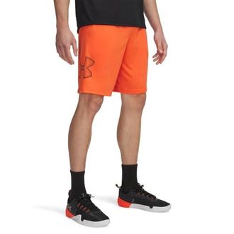 Under Armour Short Tech Graphic pour Homme, (847) Fire / / Noir, Taille L