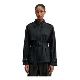 Guess Femme, Vestes, Noir, Taille: 46 FR Veste Raphaelle