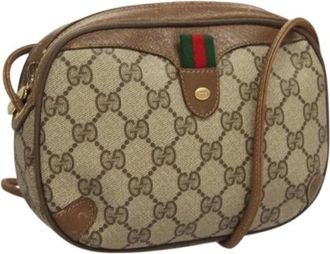 Gucci Pre-owned Cuir sacs-gucci - Femme - Pre-owned - Beige - Taille: ONE Size