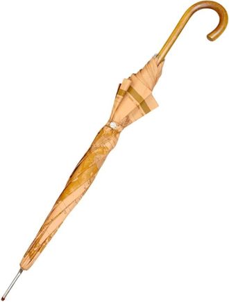 Alviero Martini 1A Classe unisex, Accessoires, Brun, Taille: ONE Size Geo Wind Long Automatic Umbrella