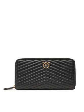 Pinko Geldb&ouml;rse Ryder Zip Around PE 23 PCPL 100250 A0GK Schwarz