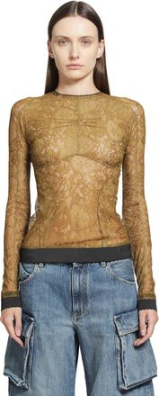 The Attico Olive Top