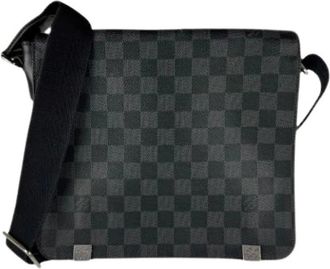 Louis Vuitton Sac bandouli&egrave;re Damier Graphite Pre-owned - Homme - Pre-owned - Noir - Taille: ONE Size