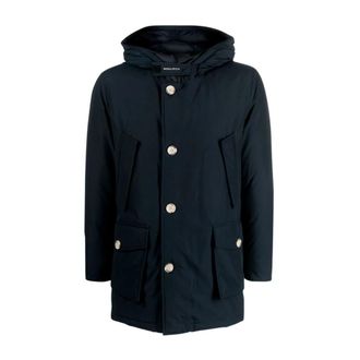 Woolrich Blaue Arctic Leichte Jacke f&uuml;r M&auml;nner - - Jackets - Herren - Blau - L