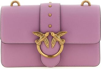 Pinko Pinko, Femme, Sacs, Violet, Taille: ONE Size Love One Mini Sac Bandouli&egrave;re