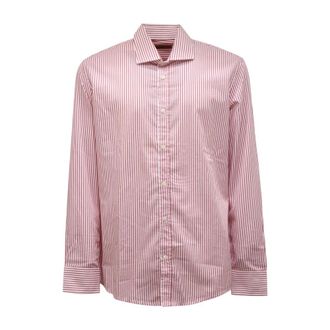 Daniele Alessandrini 6322Ar Camicia Shirt - - Shirts - Herren - Rot - 2XL