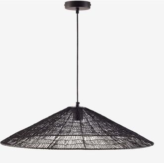Sklum H&auml;ngende Deckenlampe &Oslash;65 cm aus Eisen Benilde Schwarz