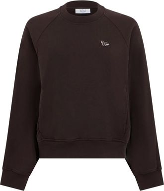 Maison Kitsun&eacute; Femme, Sweatshirts et sweats &agrave; capuche, Brun, Taille: 38 FR SweaT-shirts & SweaT-shirts &agrave; capuche