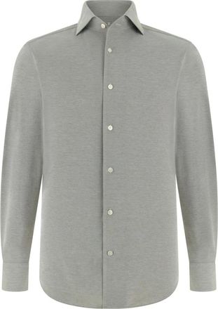 Boggi Milano Homme, Chemises, Vert, Taille: XL Polo en jersey japonais