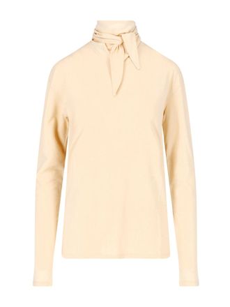 Christophe Lemaire T-Shirt With Scarf