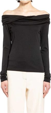 Max Mara Damen, Oberteile, Schwarzk, LGr&ouml;&szlig;e