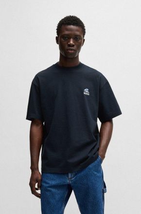 HUGO BOSS T-Shirt Te numbers mit gro&szlig;em Aufdruck hinten