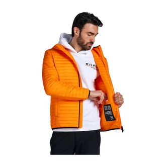 Suns Leichte Nylonjacke mit Kapuze - - Jackets - Herren - Braun - M
