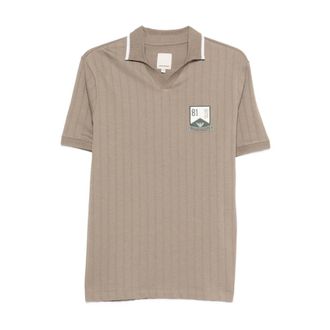 Emporio Armani Homme, Tops, Brun, Taille: 2XL Polo Chemises