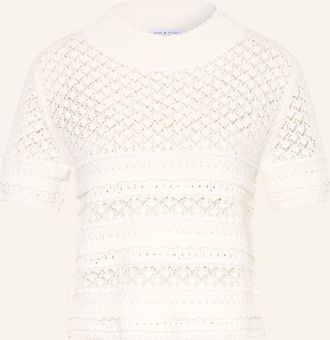 Mrs & Hugs Mrs & Hugs Strickshirt weiss