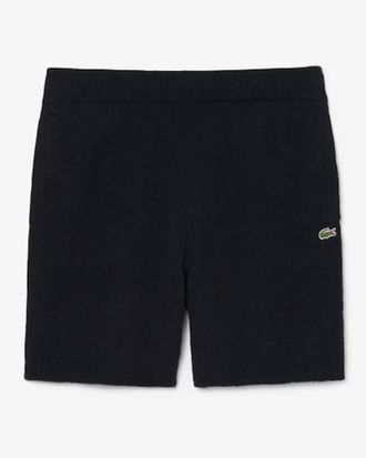 Lacoste Sommerliche Shorts in einem Boucl&eacute;-Strick in