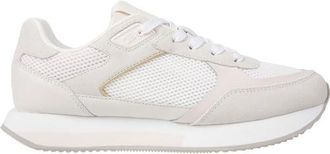 Tommy Hilfiger Chaussures de Course pour Femme, C&ocirc;te brumeuse Grise, 38 EU