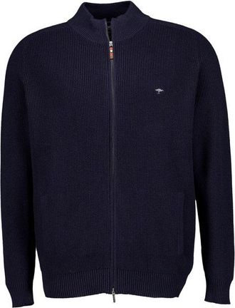 Fynch-Hatton Fynch-Hatton Herren Cardigan blau unifarben