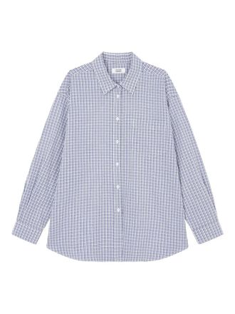TOMBOY chemise &agrave; carreaux - Bleu