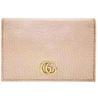 Gucci Porte-cartes Pre-owned - Femme - Pre-owned - Beige - Taille: ONE Size