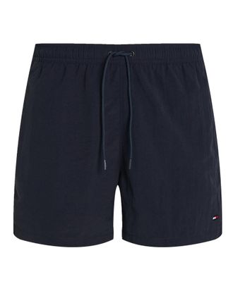 Tommy Hilfiger Badeshorts mit Logo-Stickerei, Regular Fit in
