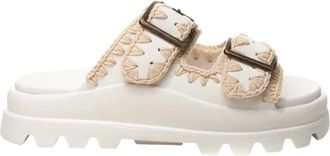 Mou Femme, Chaussures, Blanc, Taille: 38 EU Sandale Slide One Piece