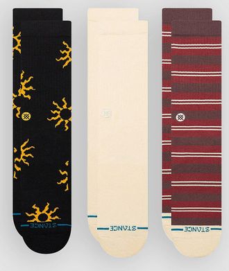Stance Heatwave Crew 3 Pack Socks multi