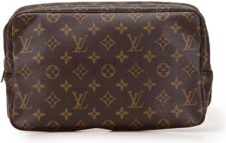 Louis Vuitton Clutches - Monogram Trousse Toilette 28 - Gr. unisize - in Braun - f&uuml;r Damen
