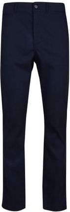 Au Printemps Paris Pantalon chino droit en coton m&eacute;lang&eacute;