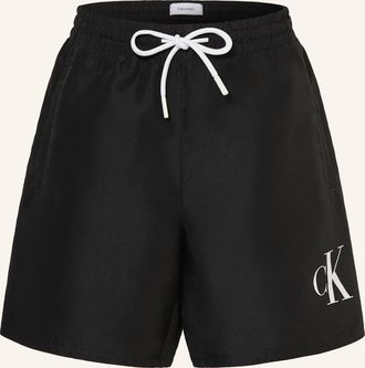 Calvin Klein Badeshorts Ck Monogram blau