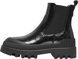 Only Onlbuzz-2 Noos Bottes en polyuréthane pour femme Noir Taille 38 EU, Noir, 38 EU