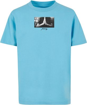 Mister Tee Herren Kids Pray Tee balticblue, 134/140