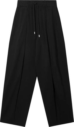 10 Days Femme, Pantalons, Noir, Taille: 38 FR Wide Pantalons