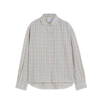 Aspesi Chemise &agrave; carreaux oversize - Femme - Blouses et Chemises - Multicolore - Taille: 42 FR