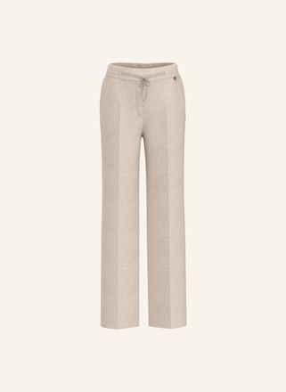 Marc Cain Marlenehose Washington Aus Flanell weiss