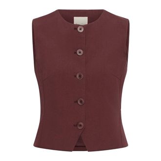 Part Two Femme, Vestes, Brun, Taille: 46 FR Blouses et chemises