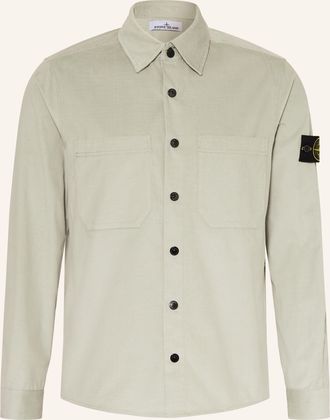 Stone Island Cord-Overjacket gruen