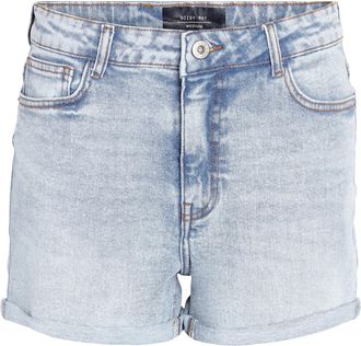 Noisy May Noisy may Damen Shorts Kurze Denim Hot Pants Bermuda Jeansshorts high Waist, Farben:Hellblau, Größe:XL