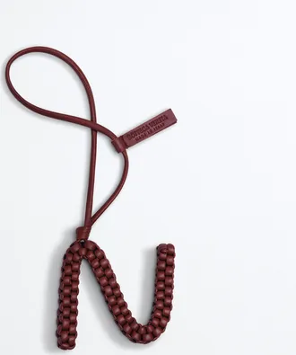 Bottega Veneta Charm Lettre N - Bordeaux - Unisex - Unisex