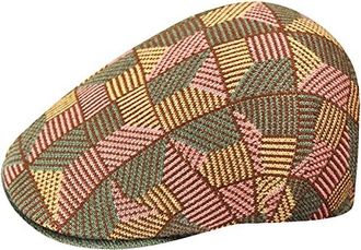 Kangol Casquette Tiled 507 Femme/Homme - Gavroche avec Visiere Hiver Automne-Hiver - S (54-55 cm) Orange