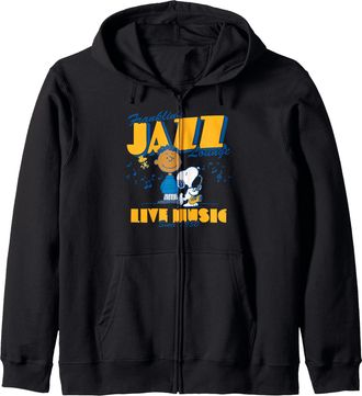 Peanuts Franklins Jazz Lounge Live-Musik Kapuzenjacke